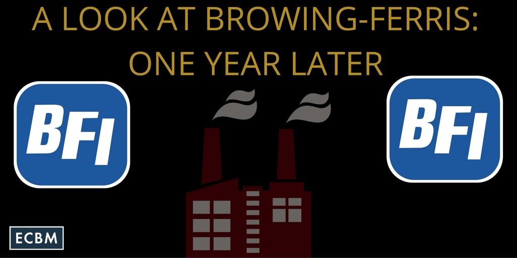 A Look At Browing-Ferris: One Year Later