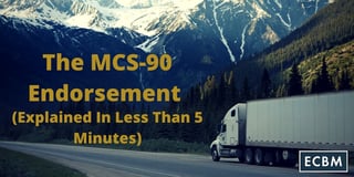 The MCS-90 Endorsement (Explained In Less Than 5 Minutes)